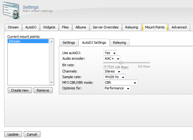 Radiobossfm Setting Up Encoder In Radioboss Shoutcast