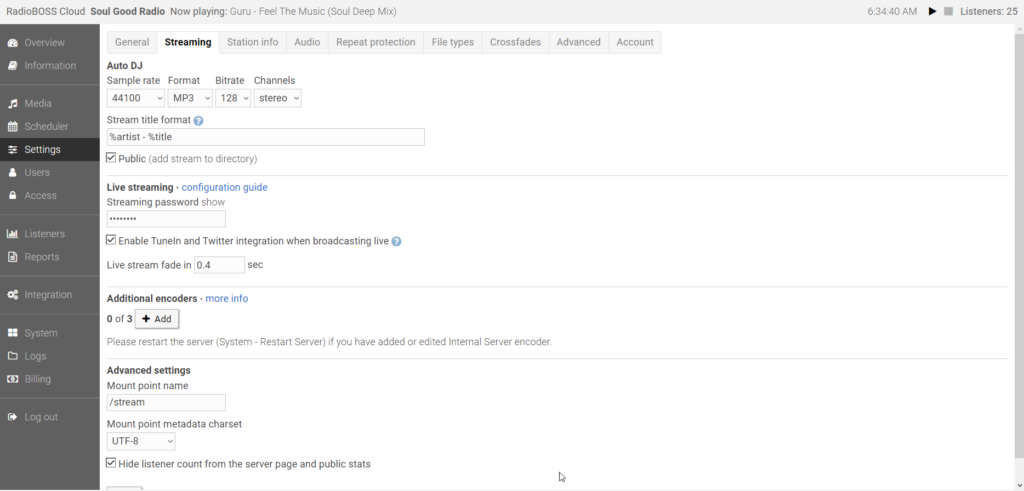 radioboss.fm | RadioBOSS Cloud – Quick Start Guide